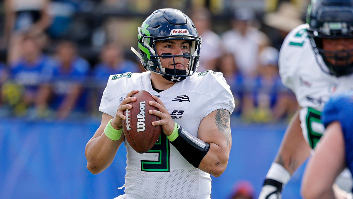 LFA: Alex García, en el Top 5 de Quarterbacks