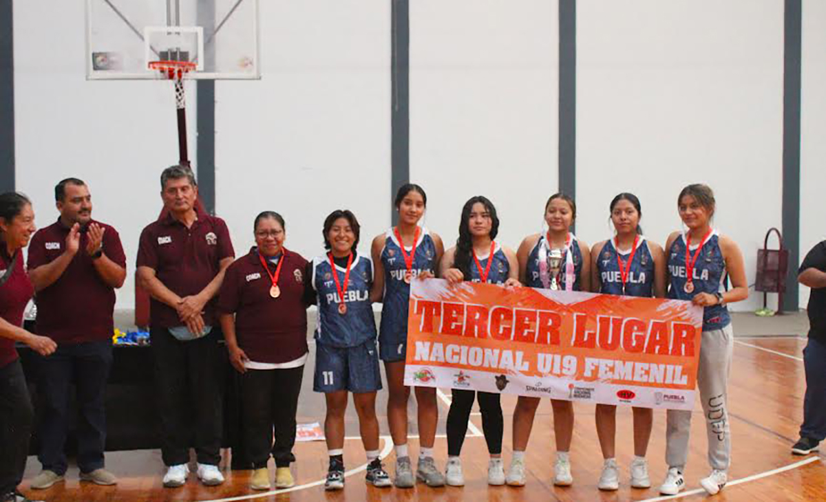 Puebla, tercer lugar en Nacional U19 ADEMEBA