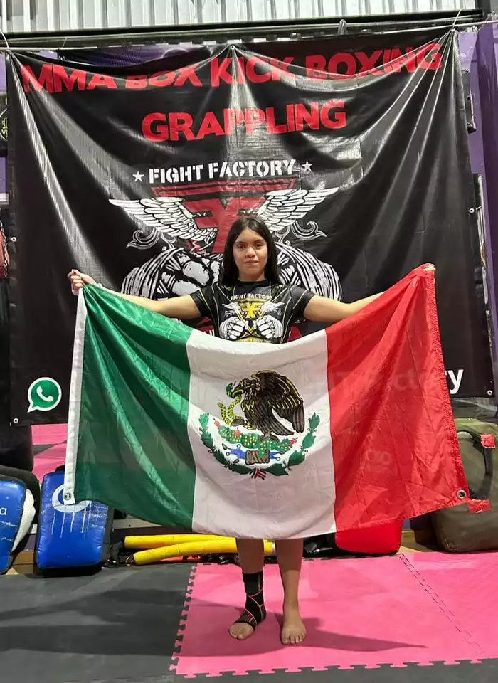 María Fernanda “La Diva” Juárez, la joven promesa del kick | Grada